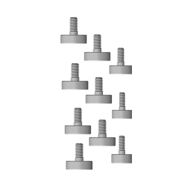 Digital Lab Analog Skruer (10-pakk) - MaxFac Dental AS - OSSTEM